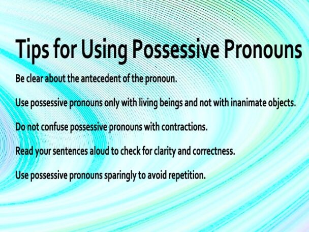 Unlock the Power of Possessive Pronouns | The Ultimate Guide
